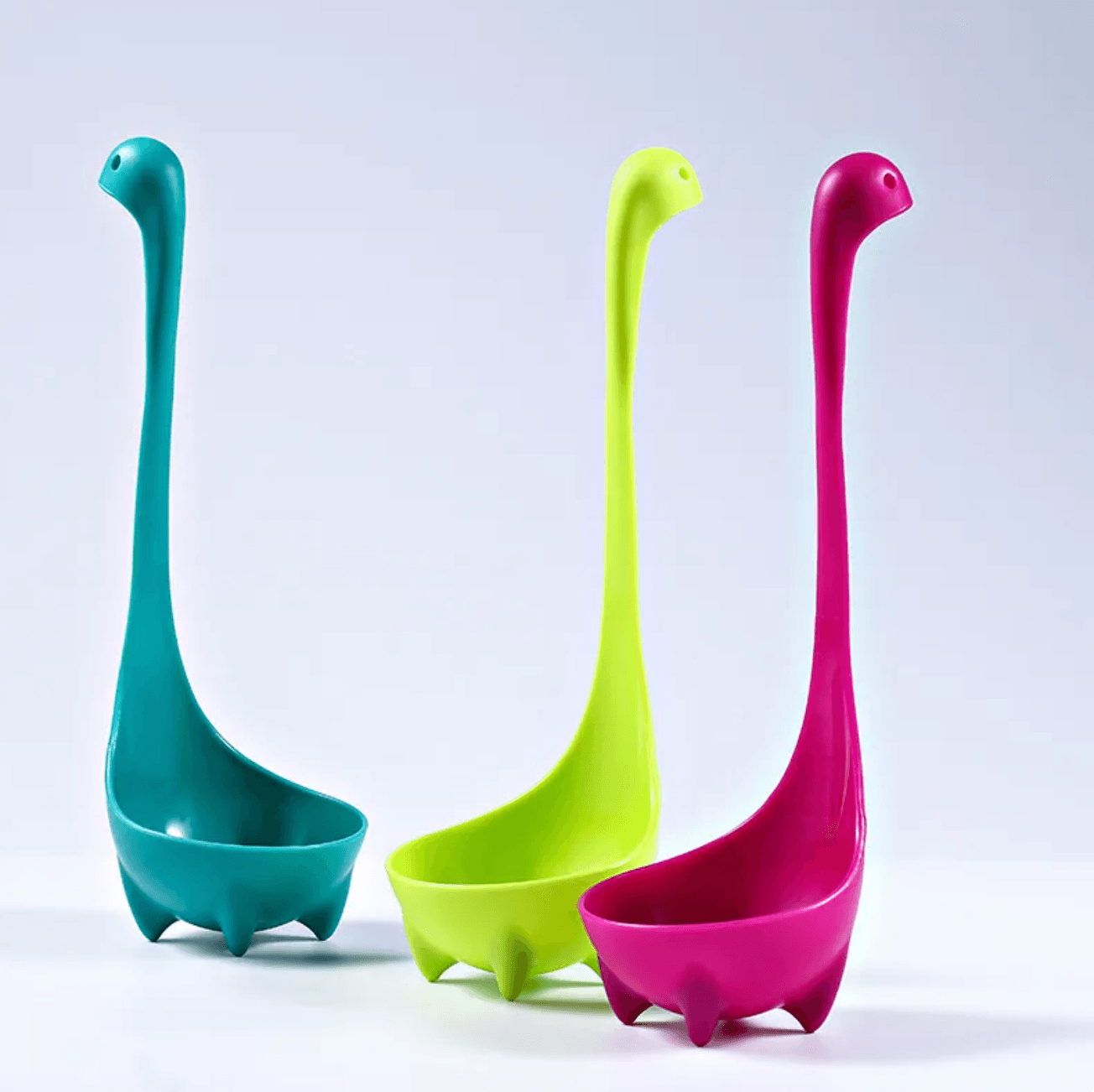 Creative Dinosaur Shape Silicone Long Handle Soup Spoon – huemabe ...